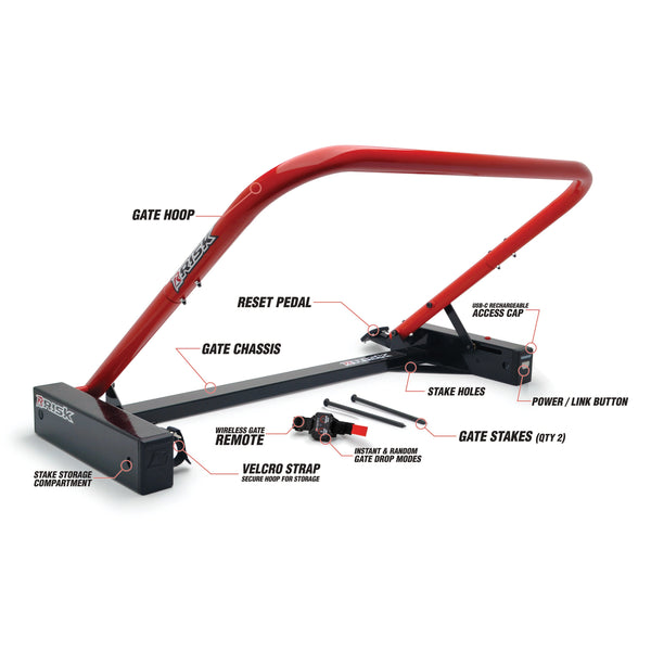 The Holeshot Pro Practice Motocross Starting Gate - MX Training Device ...